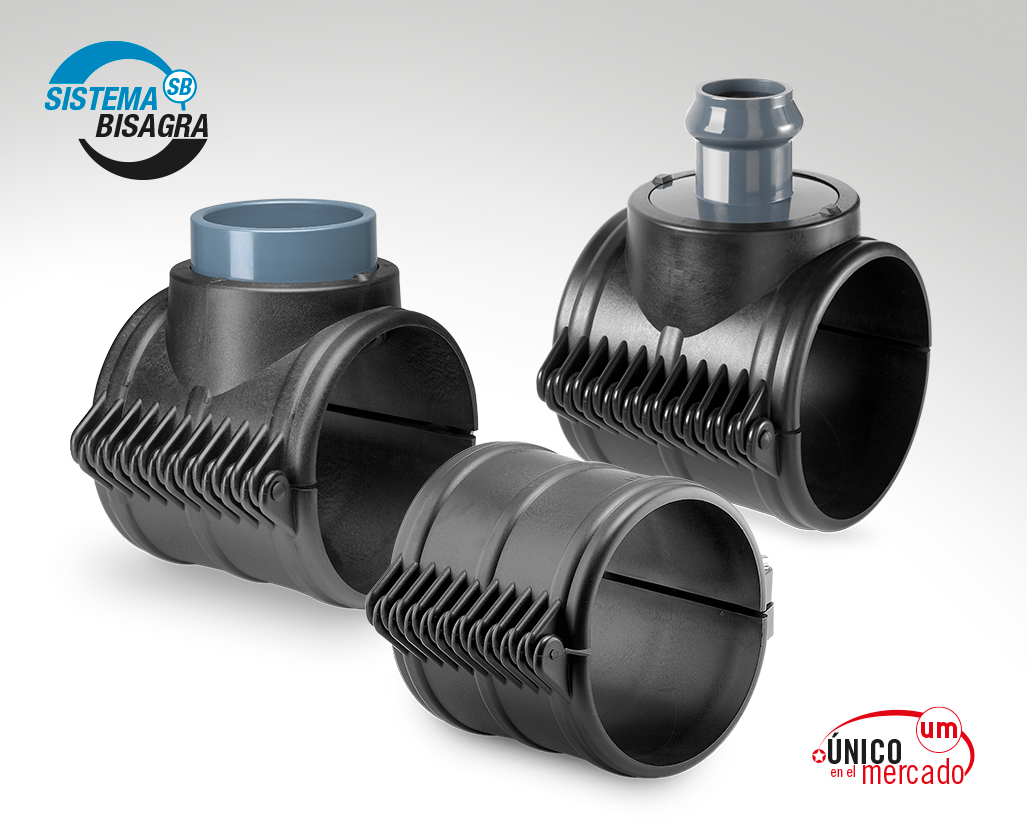 NEWS Great versatility of the hinged system Hidroten